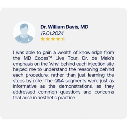 Allergan Medical Institute MD Codes TM Live Tour 2023 – medebooks.shop